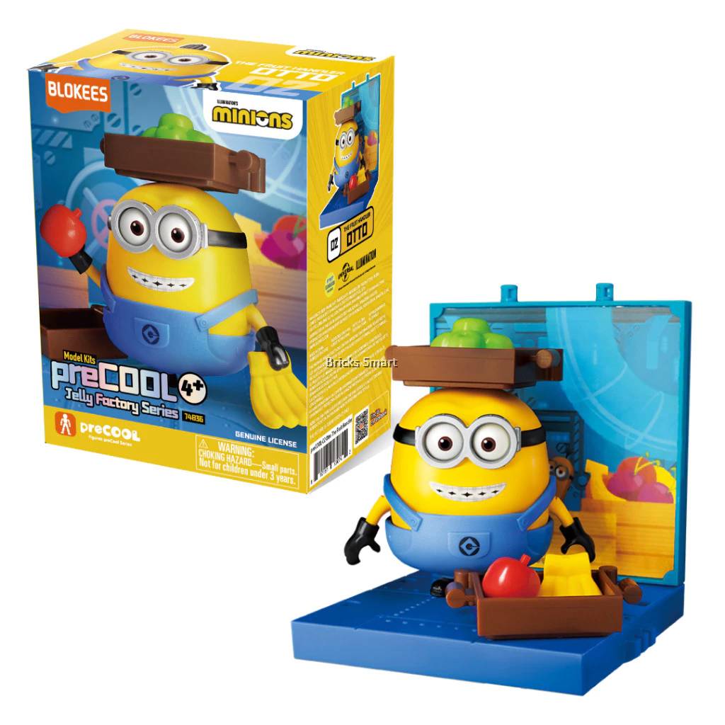 Blokees Minions preCOOL Jelly Factory Series Building Toy Figure (4 ...