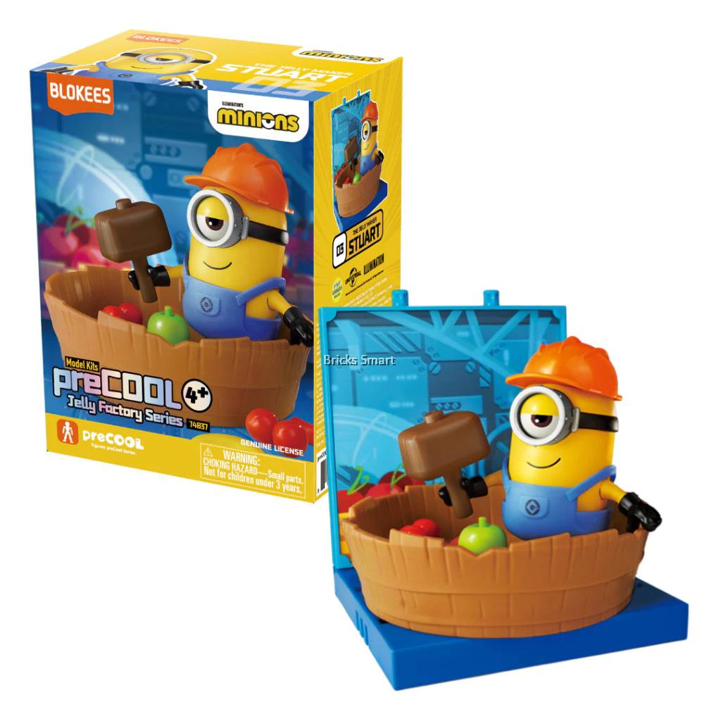 Blokees Minions preCOOL Jelly Factory Series Building Toy Figure (4 ...