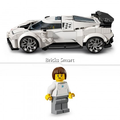LEGO 77240 Speed Champions Bugatti Centodieci Hyper Sports Car Building ...