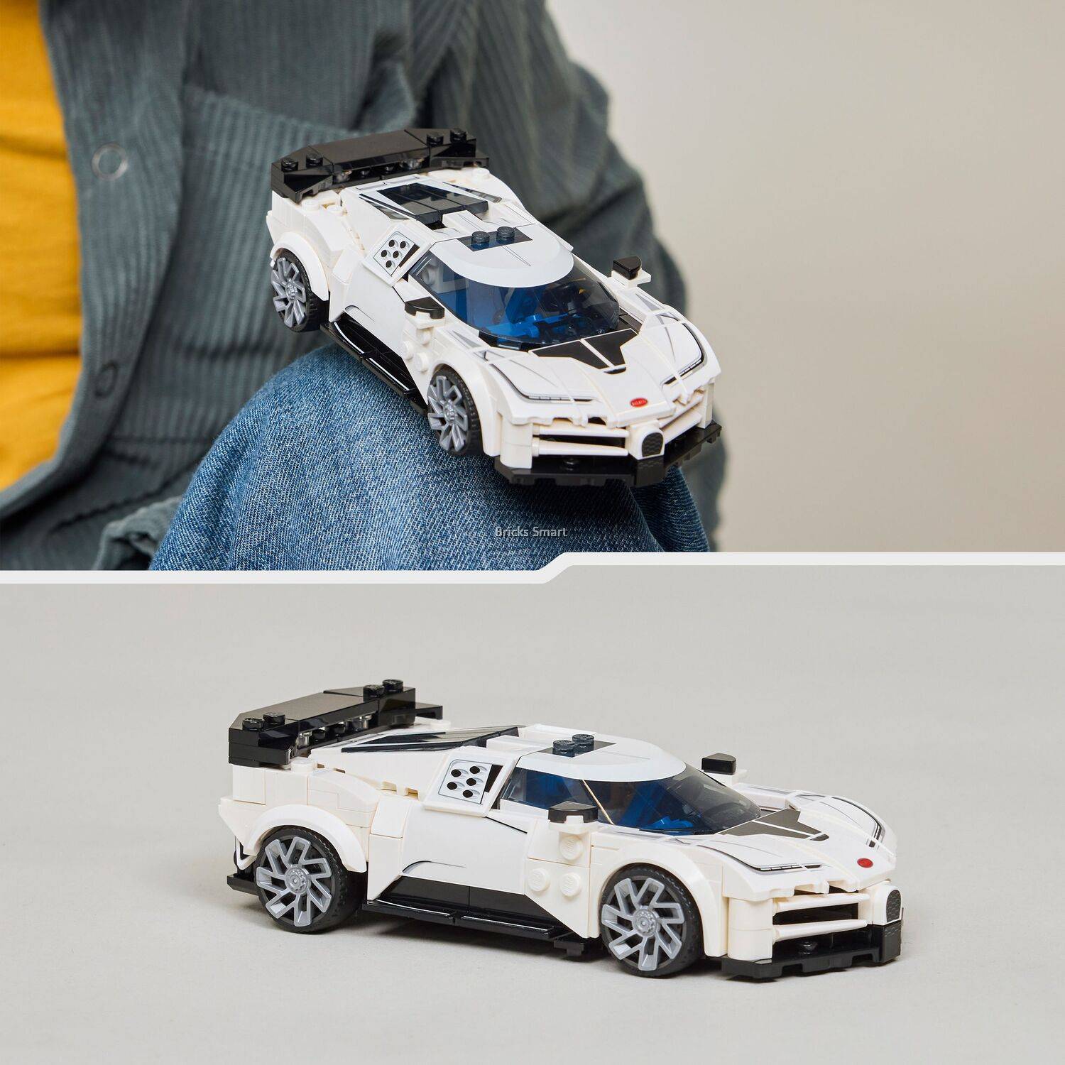 LEGO 77240 Speed Champions Bugatti Centodieci Hyper Sports Car Building ...