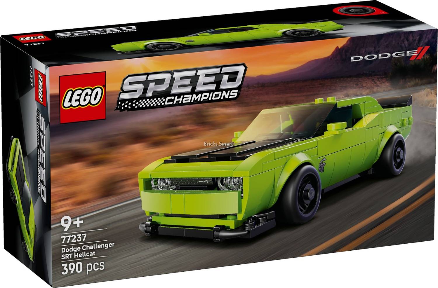 dominic toretto challenger lego