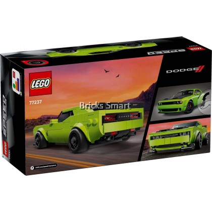 LEGO 77237 Speed Champions Dodge Challenger SRT Hellcat Sports Car ...