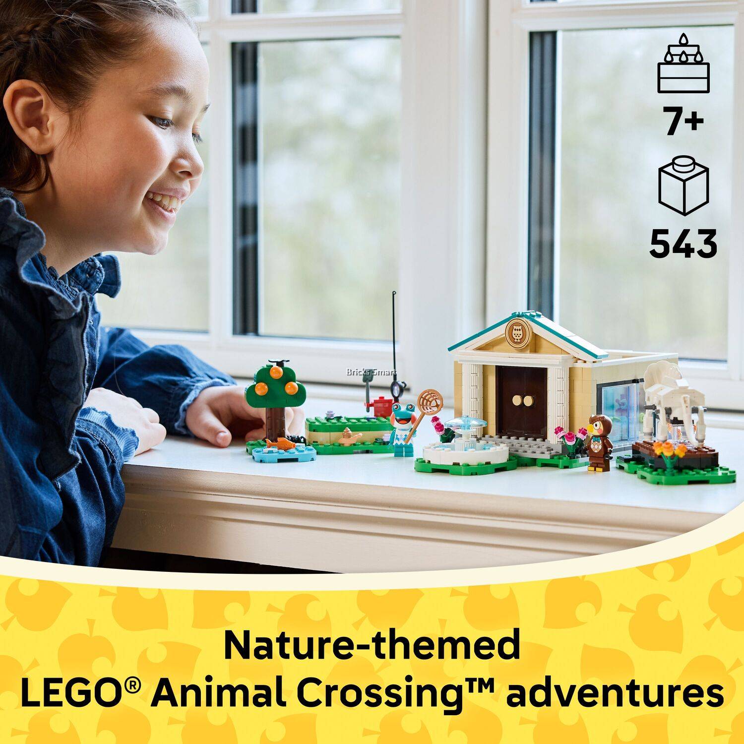 LEGO 77056 Animal Crossing Blathers's Museum Collection Building Toy Set