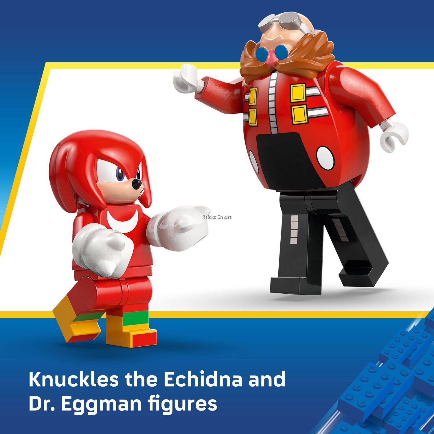 LEGO 77005 Sonic Knuckles vs. Dr. Eggman Egg Crusher Mech Building Toy Set