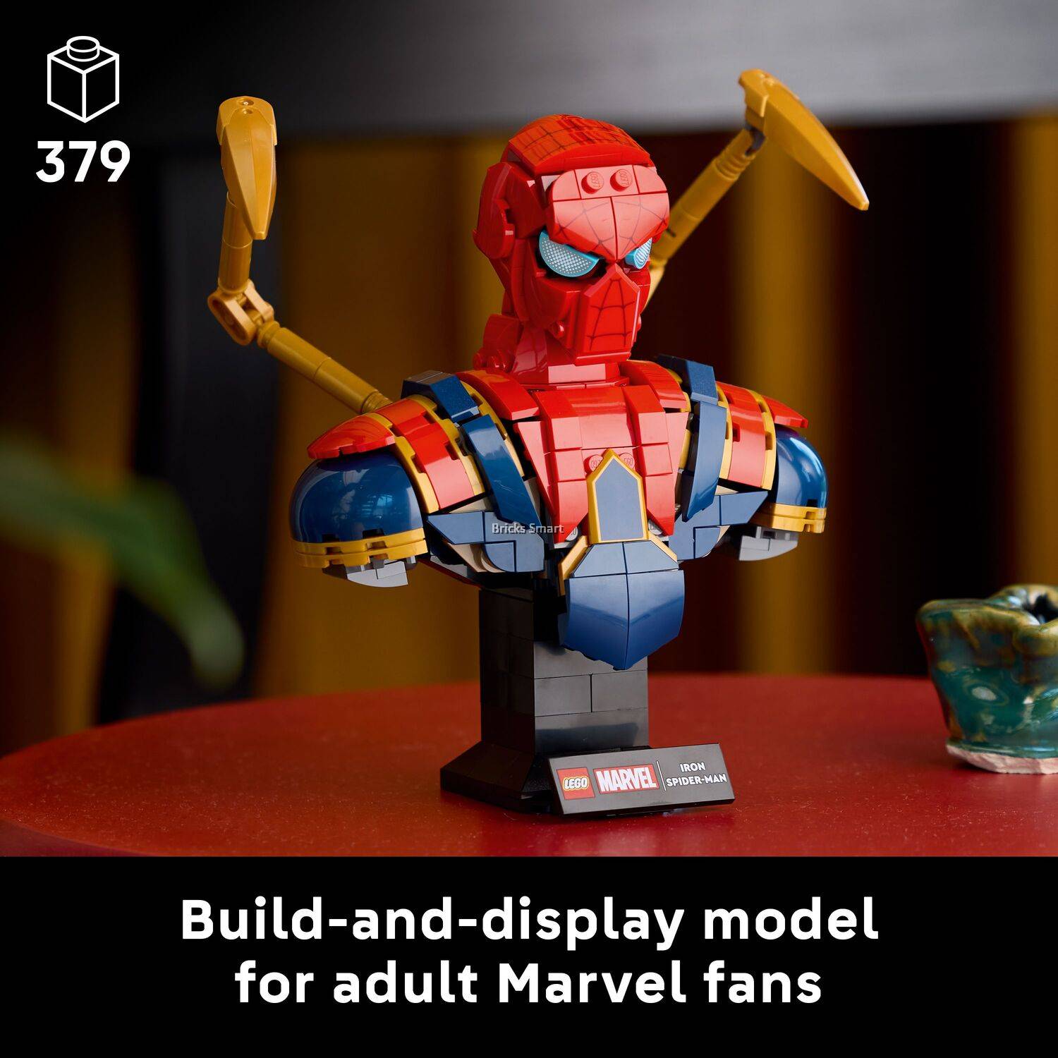 LEGO 76326 Marvel Super Heroes Iron Spider-Man Bust Building Kit