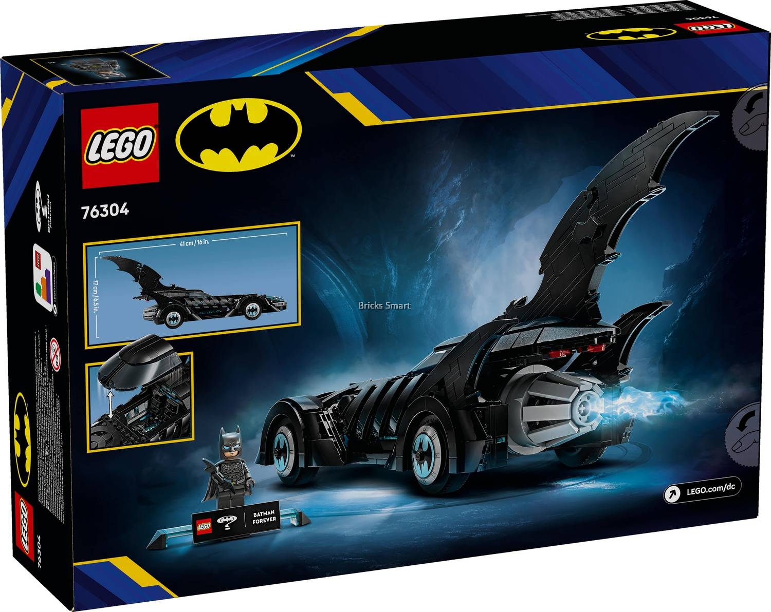 LEGO 76304 DC Super Heroes Batman Forever Batmobile Building Toy Set