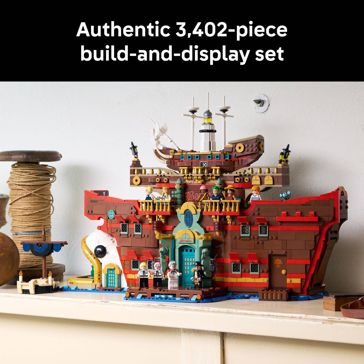 LEGO 75640 ONE PIECE The Baratie Floating Restaurant Building Kit