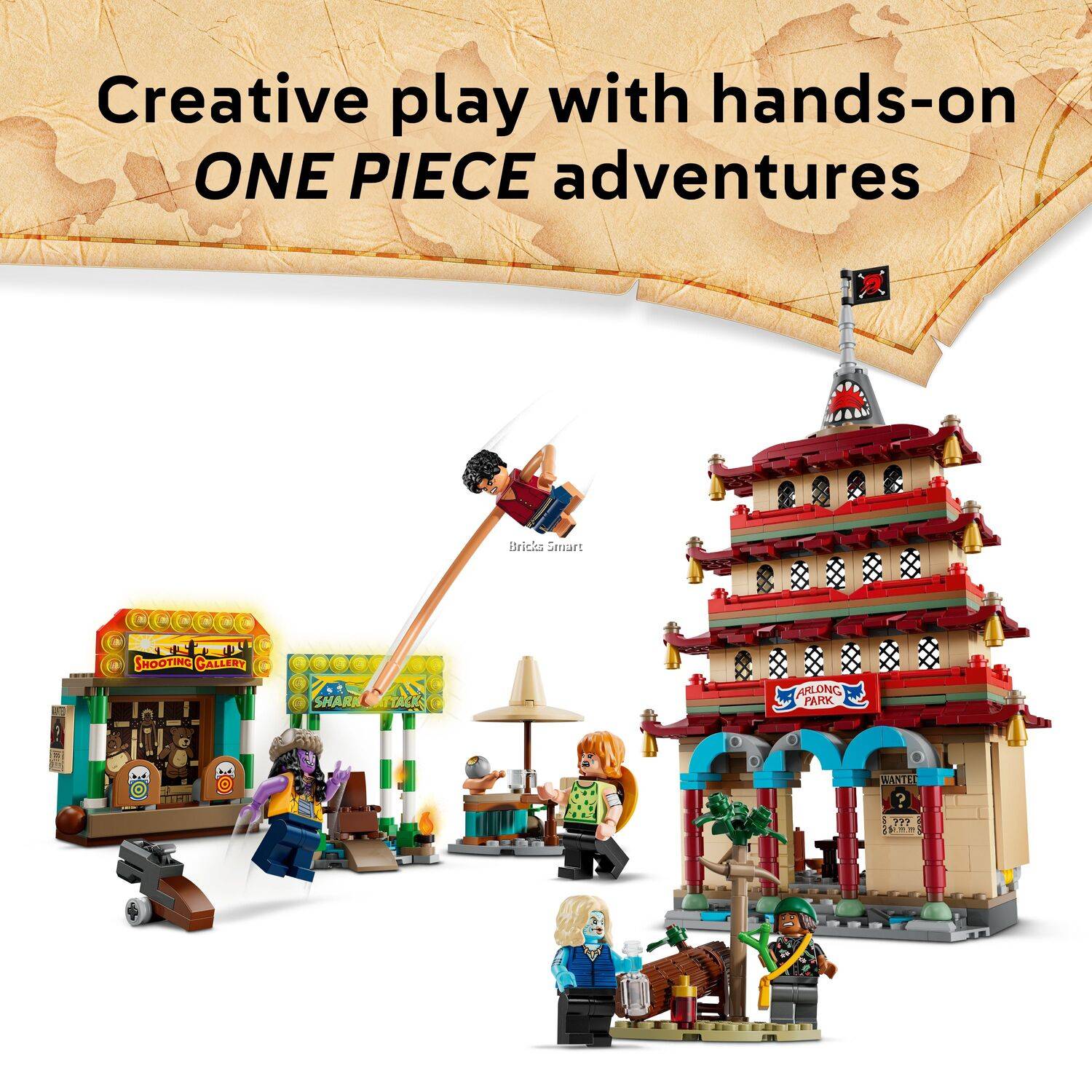LEGO 75638 ONE PIECE Battle at Arlong Park Building Toy Set