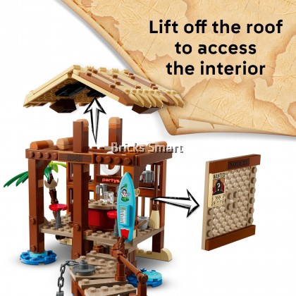 LEGO 75636 ONE PIECE Windmill Village Hut Building Toy Set