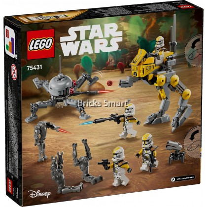 LEGO 75431 Star Wars 327th Star Corps Clone Troopers Battle Building ...