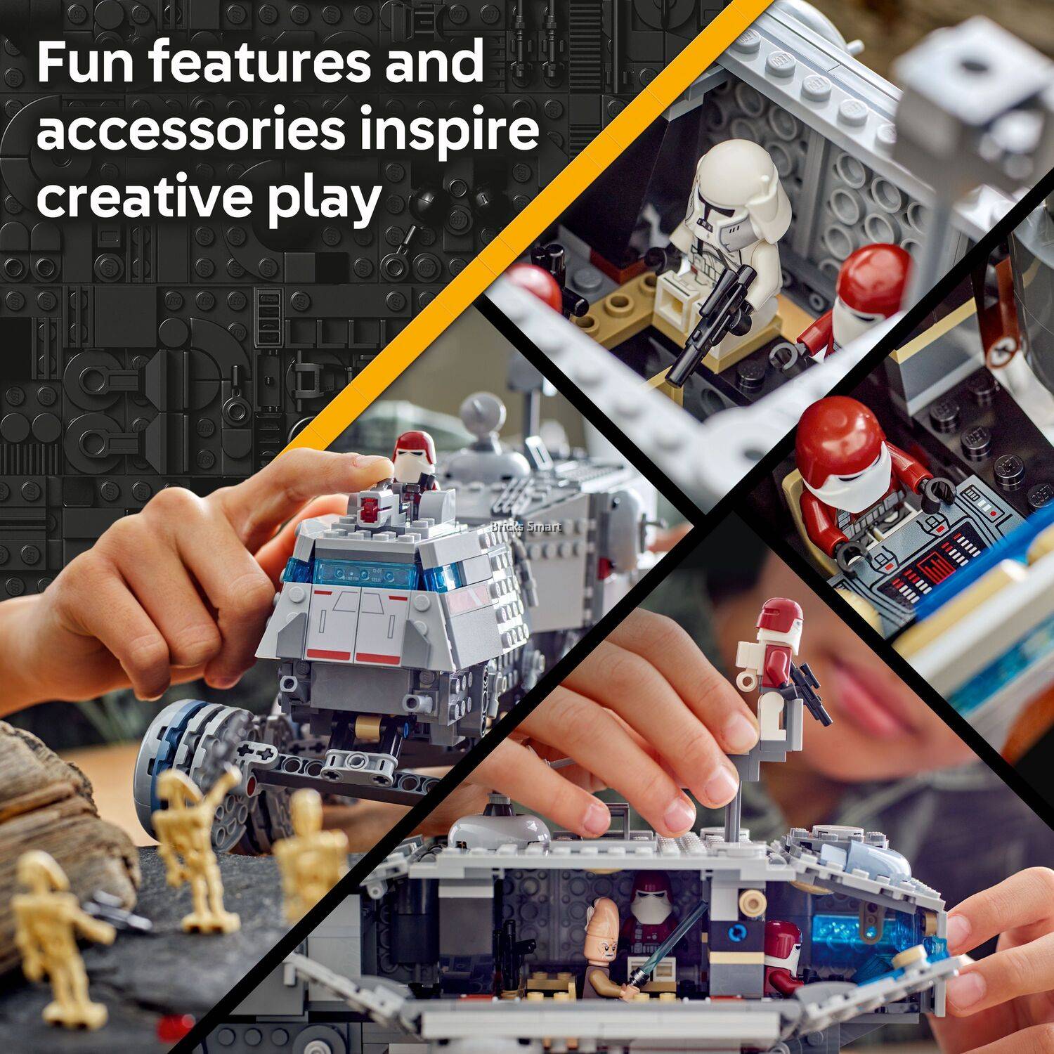 LEGO 75413 Star Wars Republic Juggernaut Building Toy Set