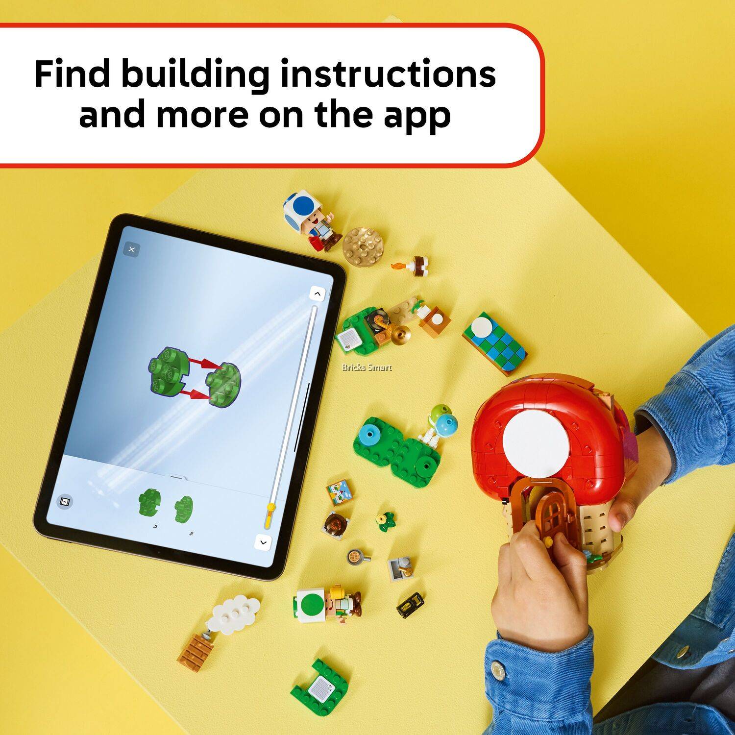 LEGO 72041 Super Mario Party at Toad's House Building Toy Set