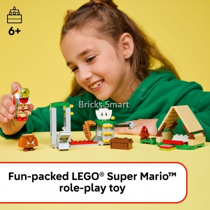 LEGO 72040 Super Mario Captain Toad's Camp Building Toy Set