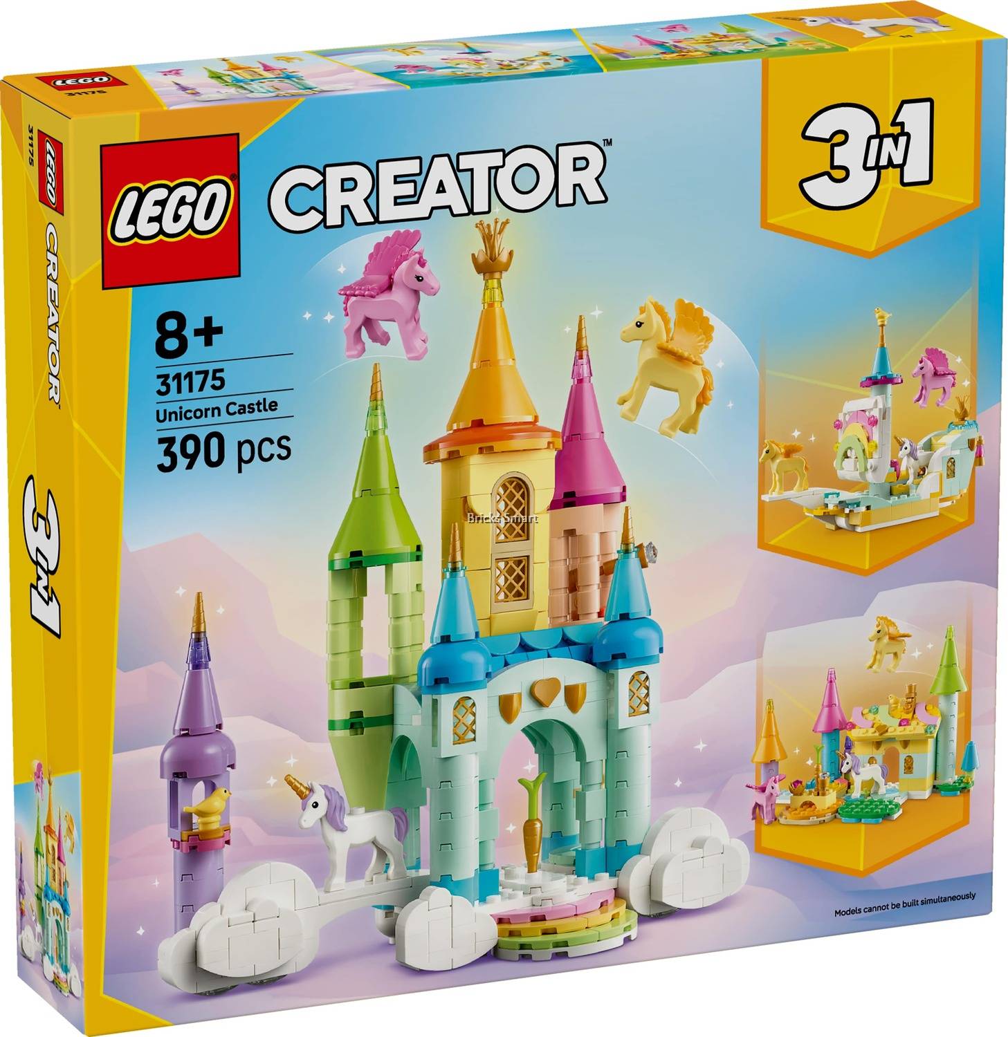 LEGO 31175 Creator Unicorn Castle Building Toy Set