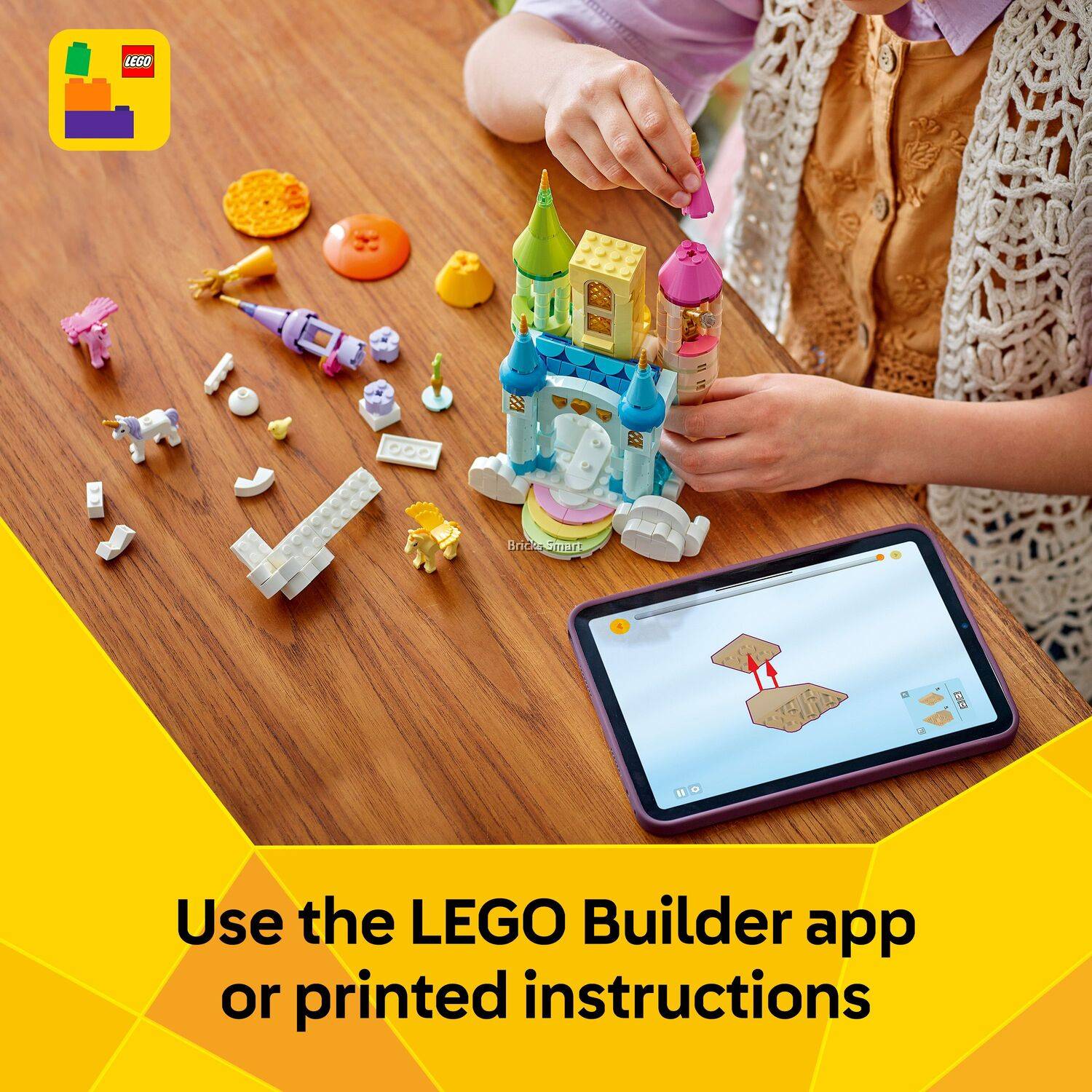 LEGO 31175 Creator Unicorn Castle Building Toy Set