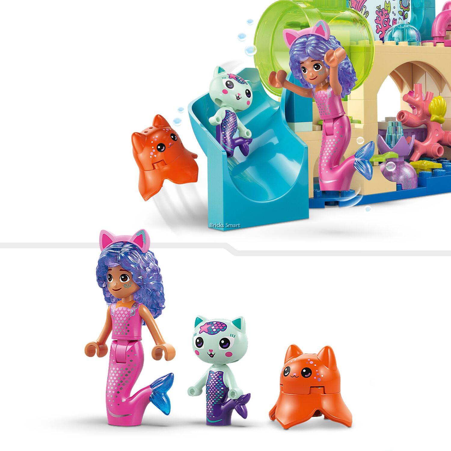 LEGO 11204 Gabby's Dollhouse Mermaid Gabby's Aquarium Adventure ...