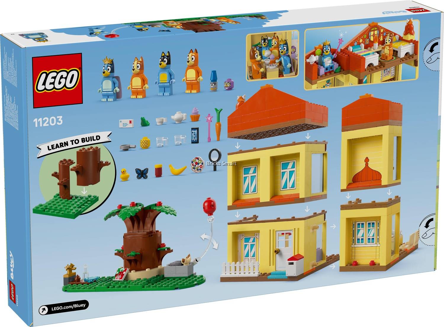 LEGO 11203 Bluey Bluey's Family House Building Toy Set