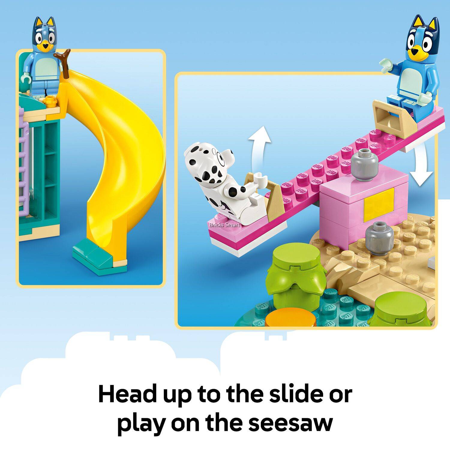 LEGO 11201 Bluey Playground Fun with Bluey and Chloe Building Toy Set