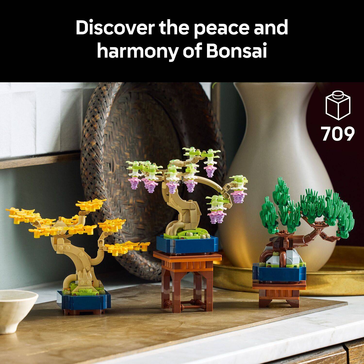 LEGO 10373 Botanicals Mini Bonsai Trees Building Kit