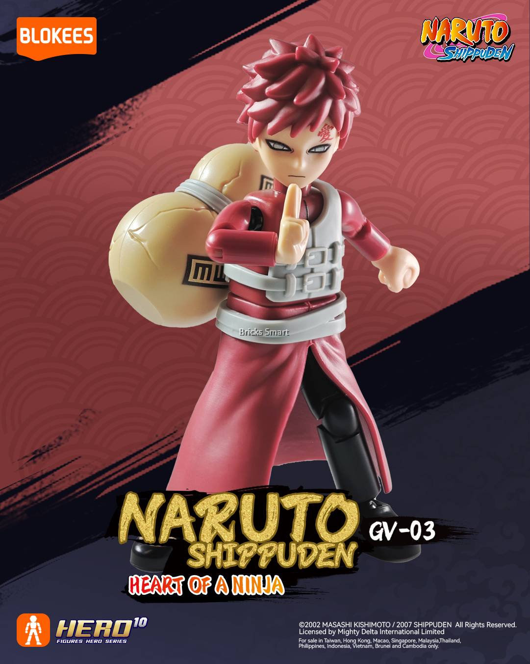 Blokees 71064 Naruto Shippuden Galaxy Version 03 - Heart of A Ninja ...