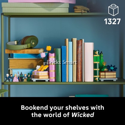 LEGO 75691 Wicked Glinda & Elphaba Bookends Building Kit