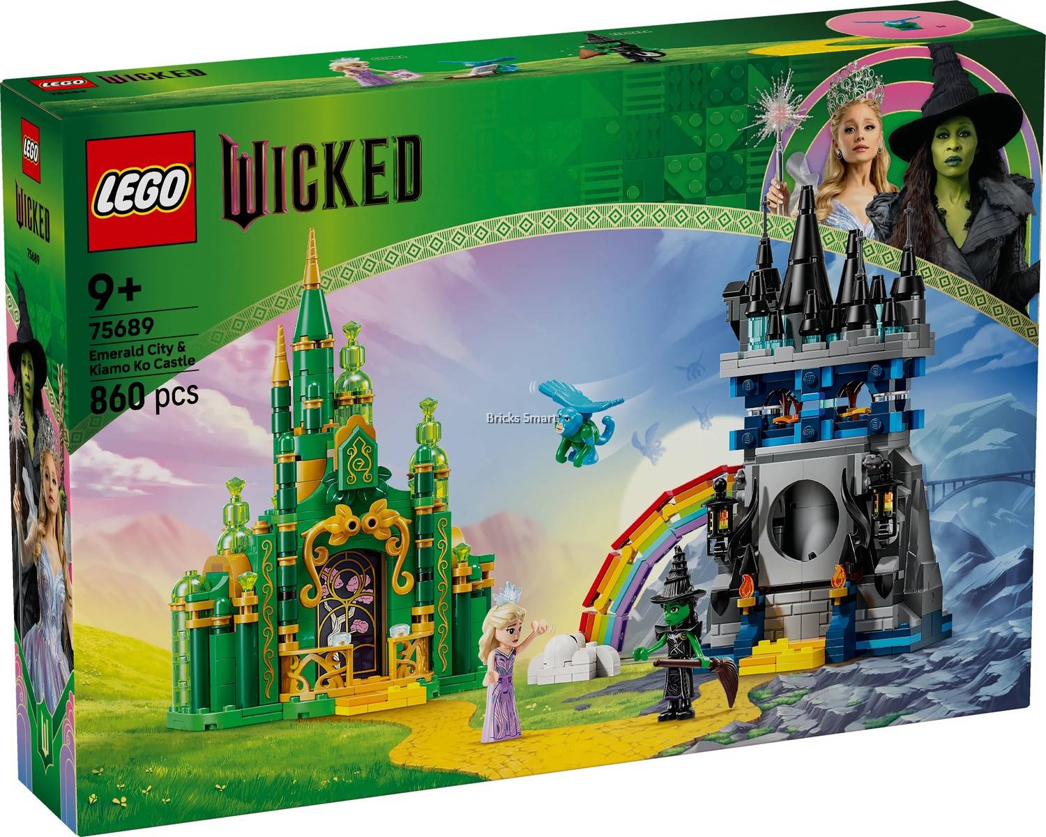LEGO 75689 Wicked Emerald City & Kiamo Ko Castle Building Toy Set