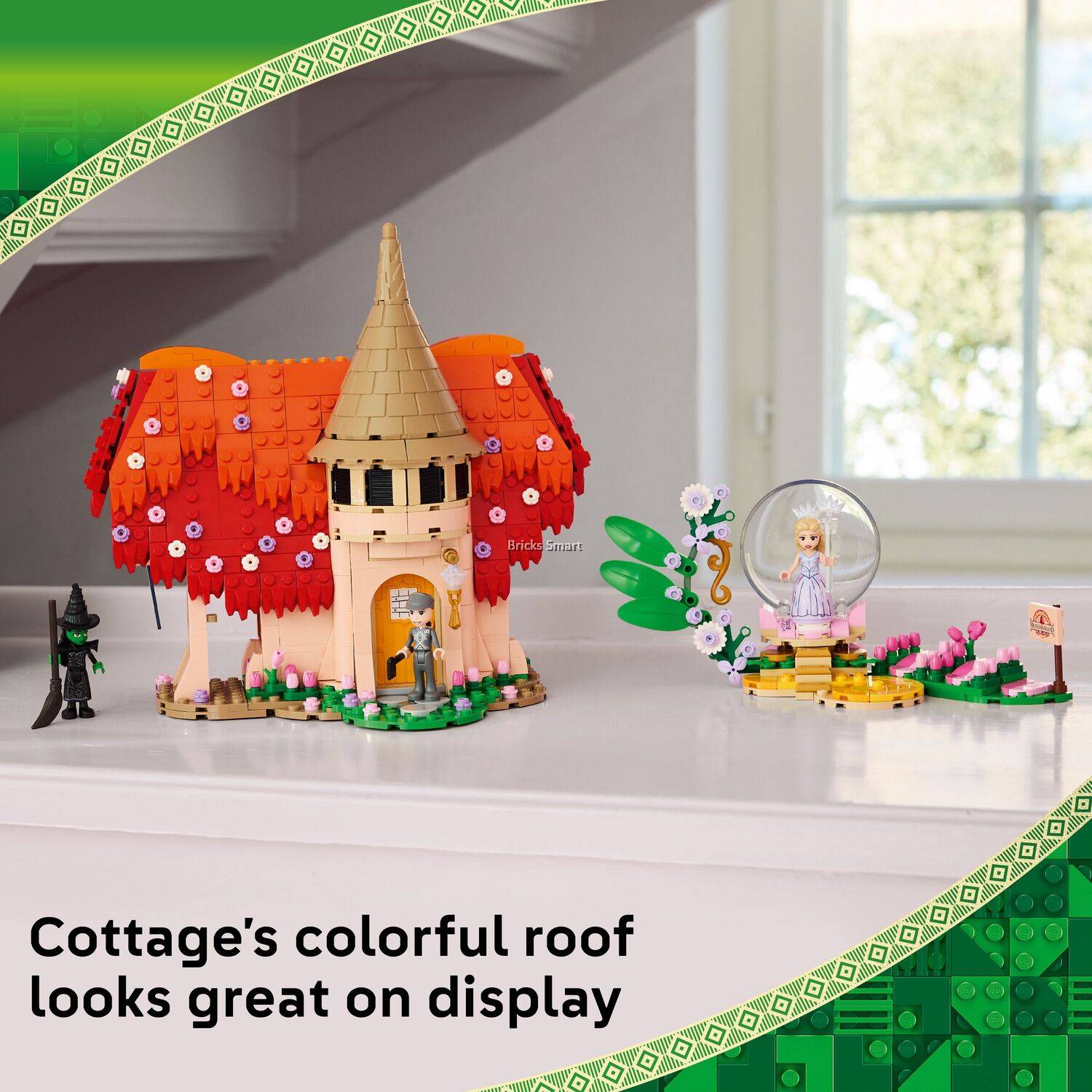 LEGO 75690 Wicked Glinda & Elphaba Visit Munchkinland Building Toy Set