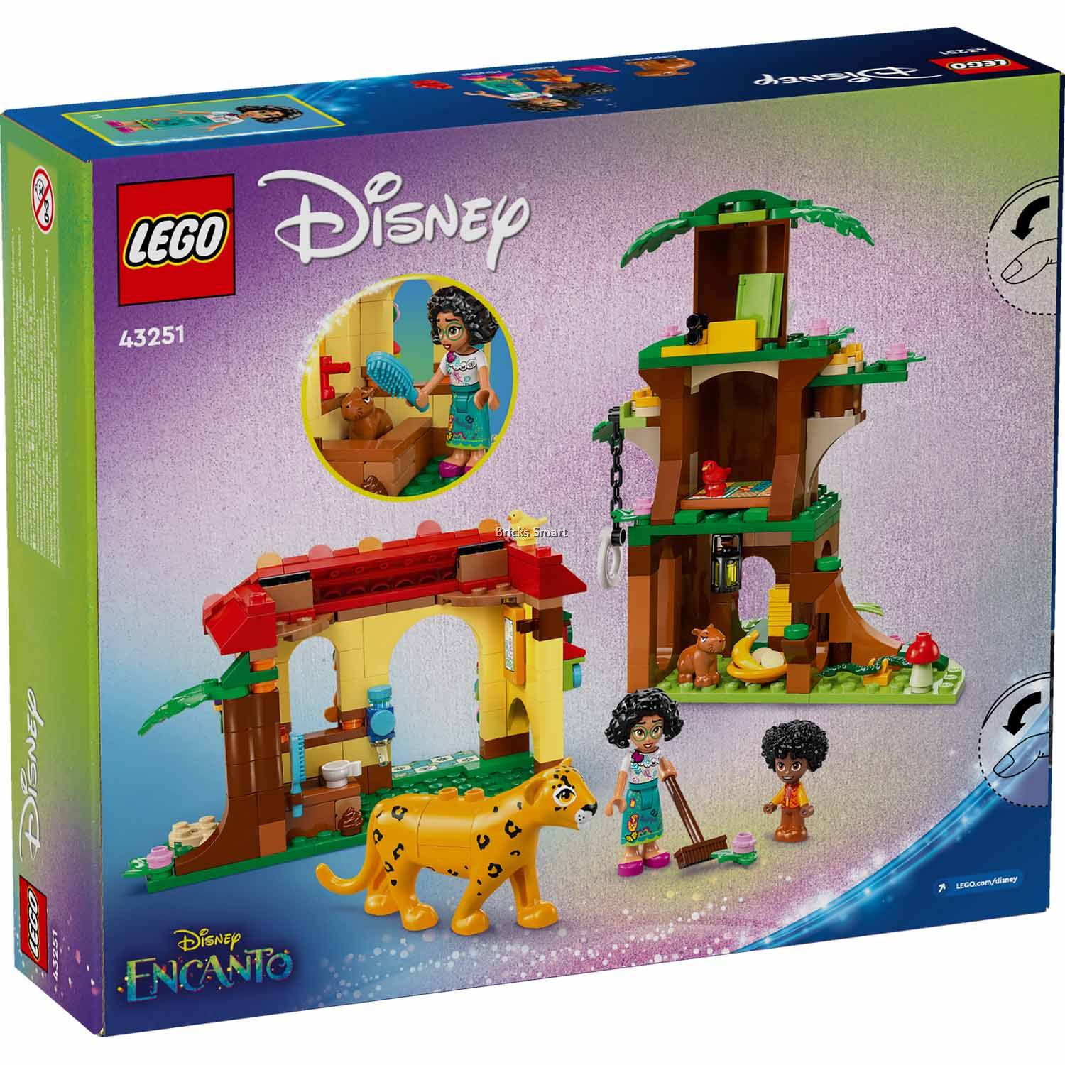 LEGO 43251 Disney Encanto Antonio’s Animal Sanctuary Buildable Kids Toy ...