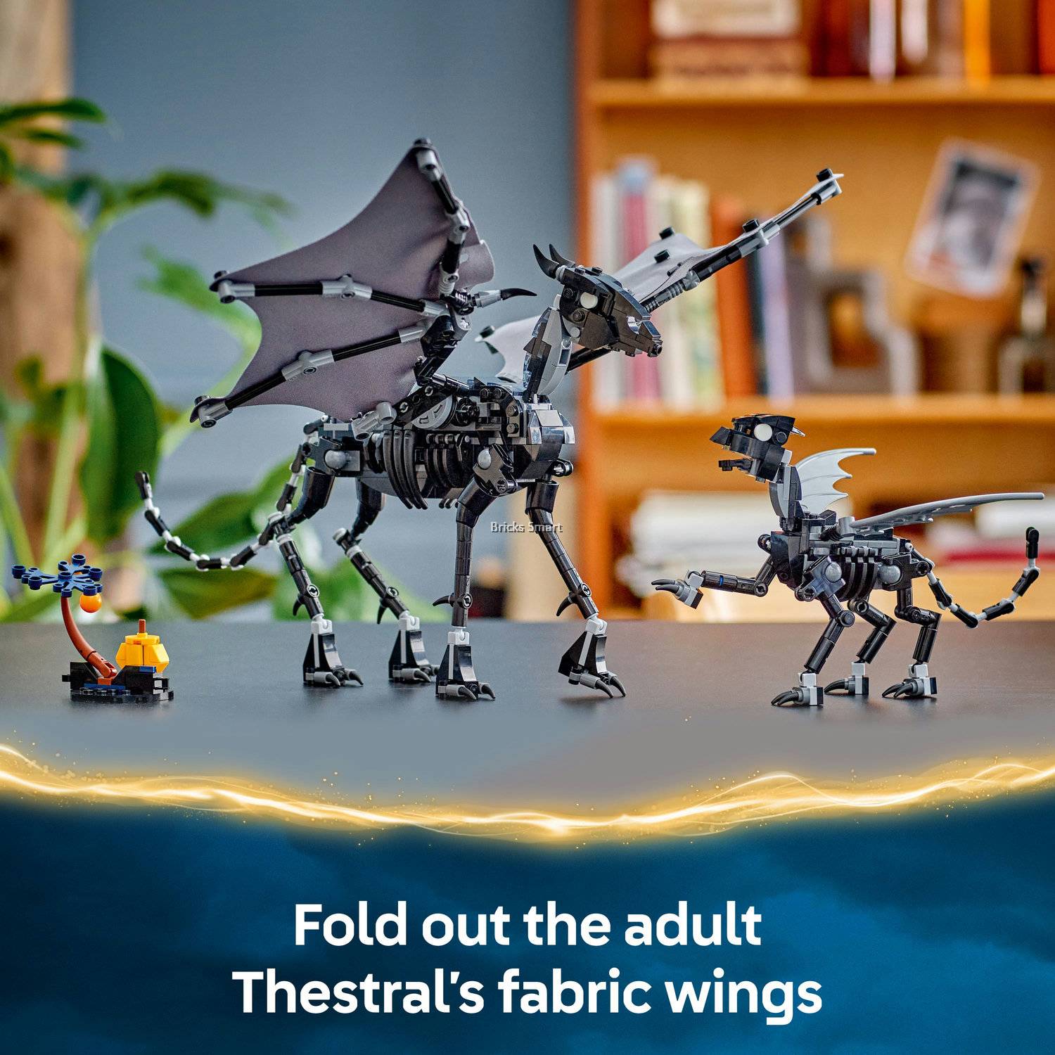 LEGO 76458 Harry Potter Thestral Family, Mythical Creature Toy Figures ...