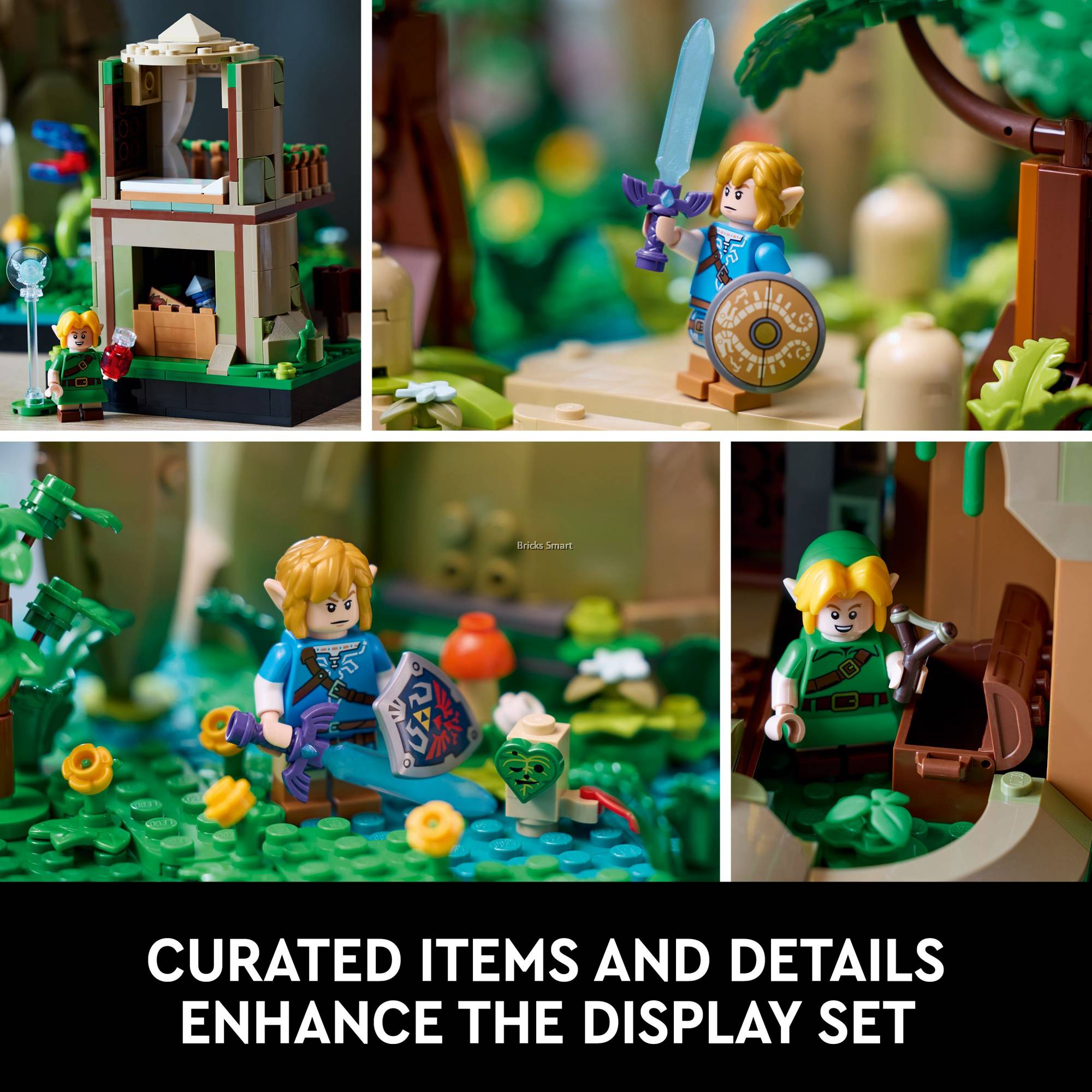 LEGO 77092 Zelda Great Deku Tree 2-in-1 Building Toy Set (2500 Pieces)