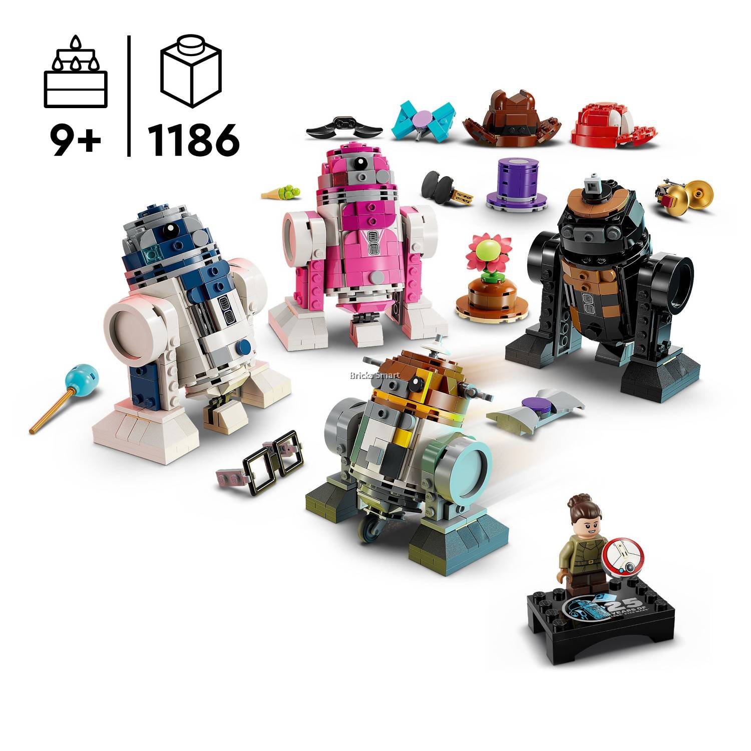 LEGO 75392 Star Wars Creative Play Droid™ Builder Building Toy Set ...