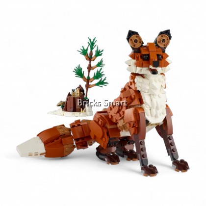 LEGO 31154 Creator Forest Animal: Red Fox Building Toy Set (677 pieces)