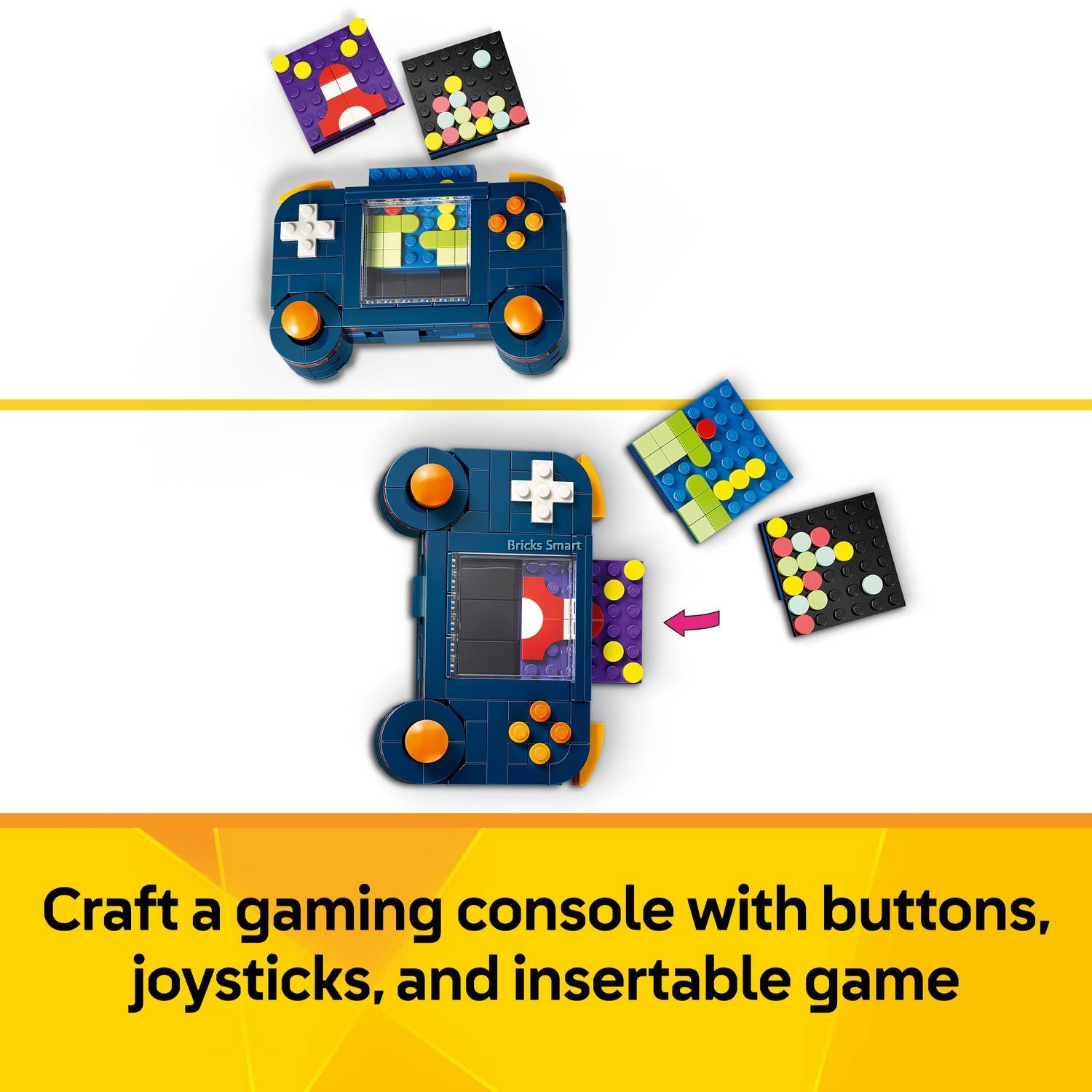 LEGO 31380 Creator 3 in 1 Retro Gaming Console Toy Rebuilds into a ...