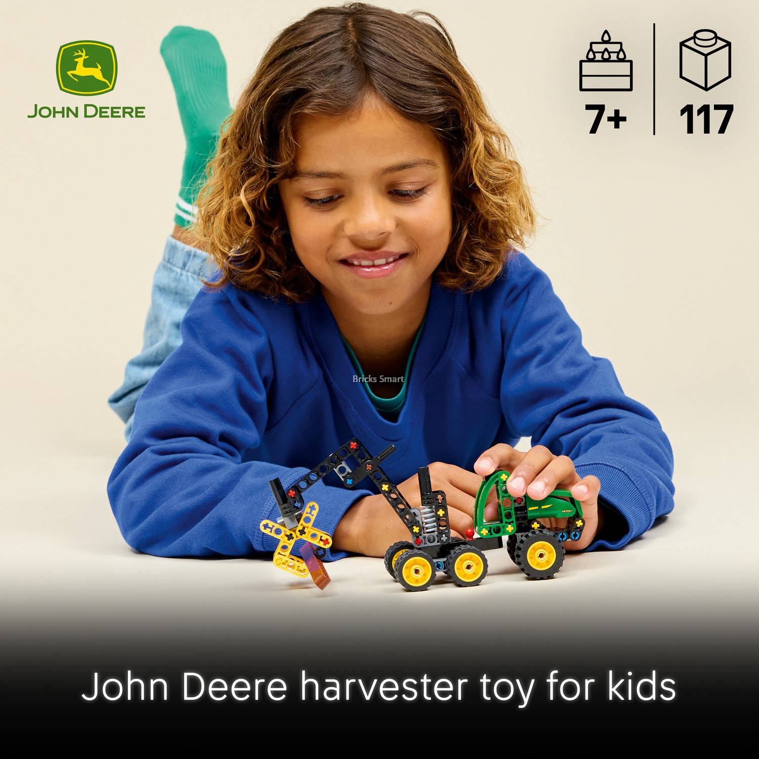 LEGO 42218 Technic™ John Deere 1470H Wheeled Harvester Working Claw and ...