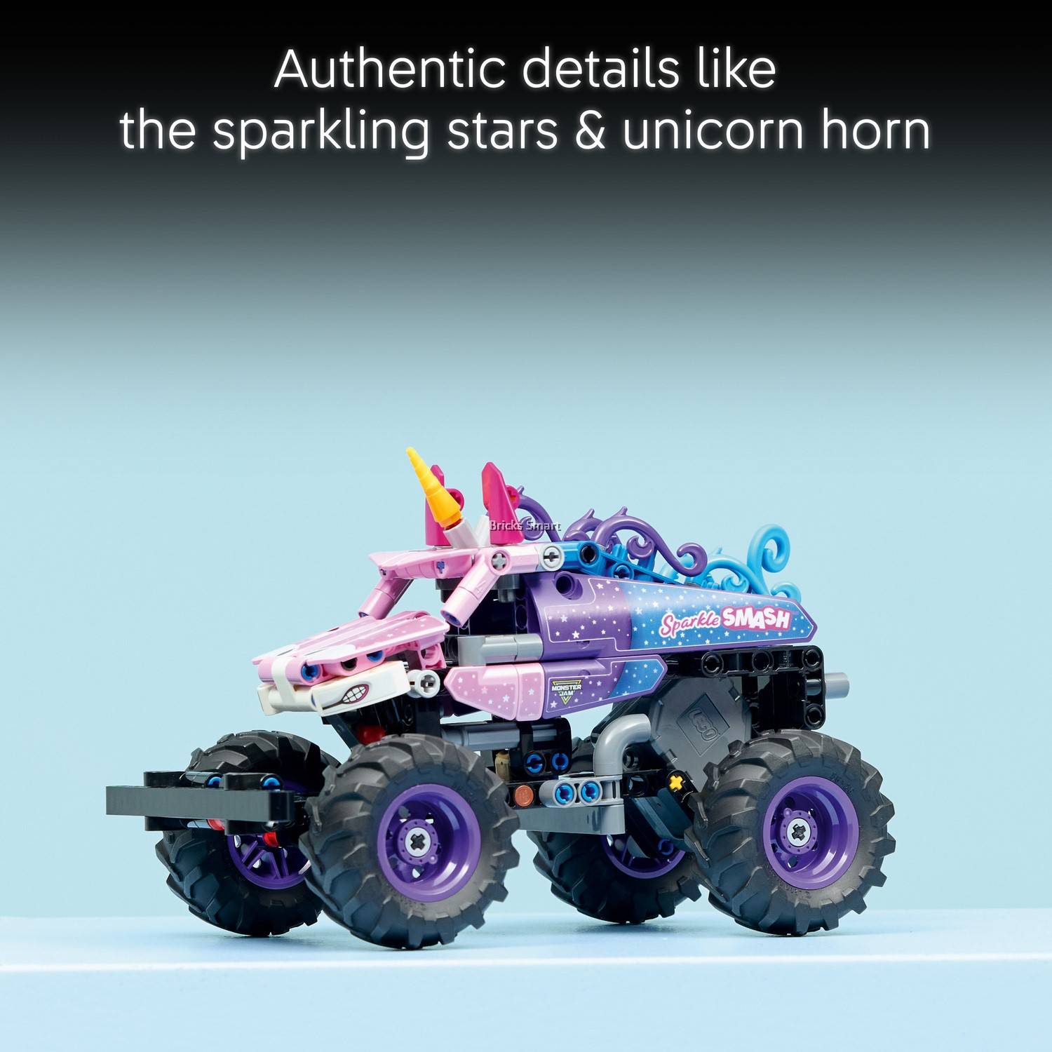 LEGO 42220 Technic™ Monster Jam™ Sparkle Smash™ Pull-Back Monster Truck ...