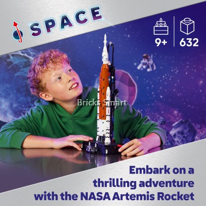 LEGO 42221 Technic™ NASA Artemis Space Launch System Rocket Model Kit ...