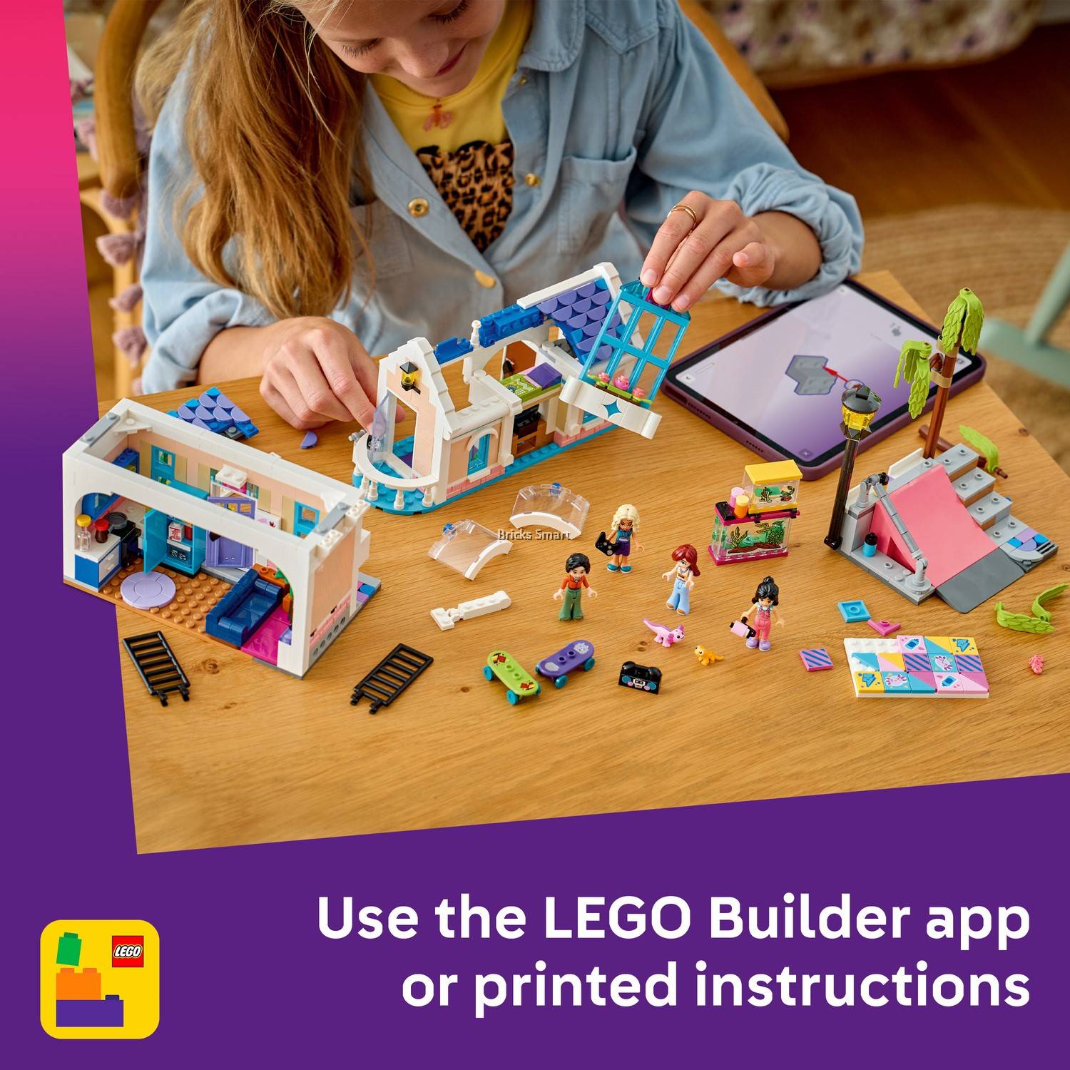 LEGO 42687 Friends Liann's Family House Building Toy Dollhouse 4 ...