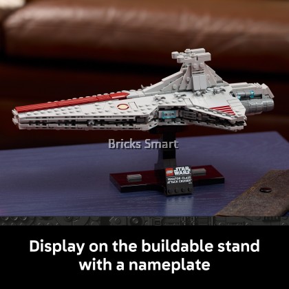 LEGO 75441 Star Wars™ Venator-Class Attack Cruiser™ Starship Model ...