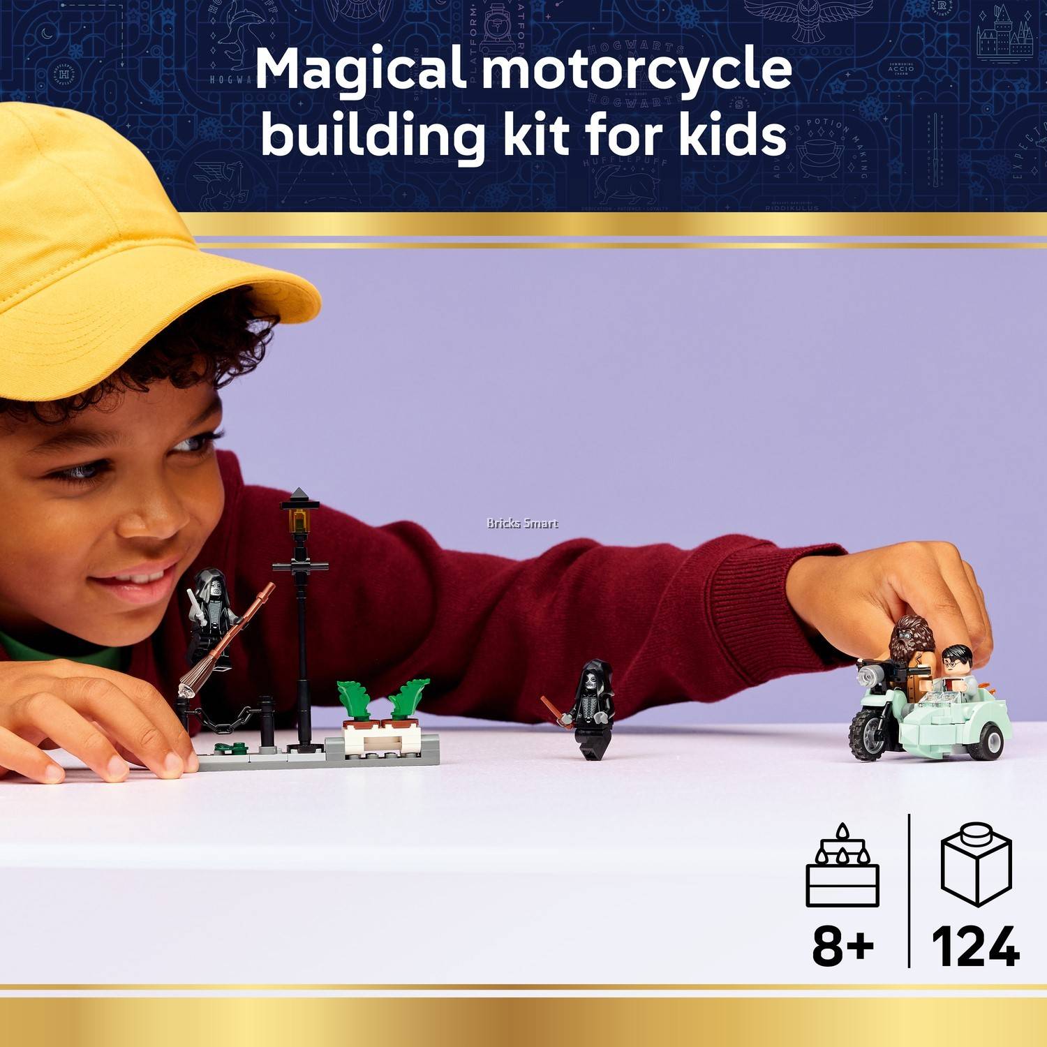 LEGO 76459 Harry Potter™ Hagrid™ & Harry’s Privet Drive Escape Building ...