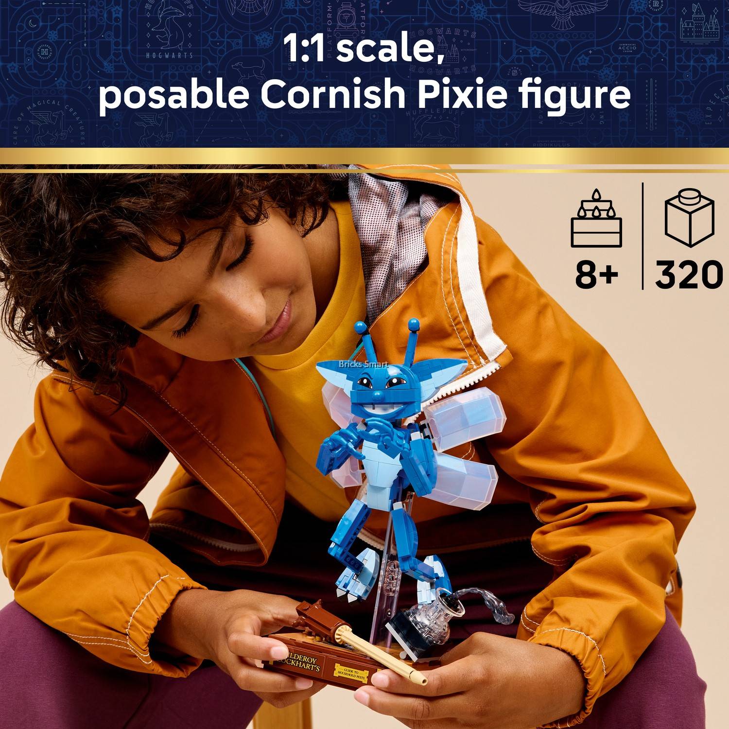 LEGO 76461 Harry Potter™ Cornish Pixie Building Toy for Display Posable ...