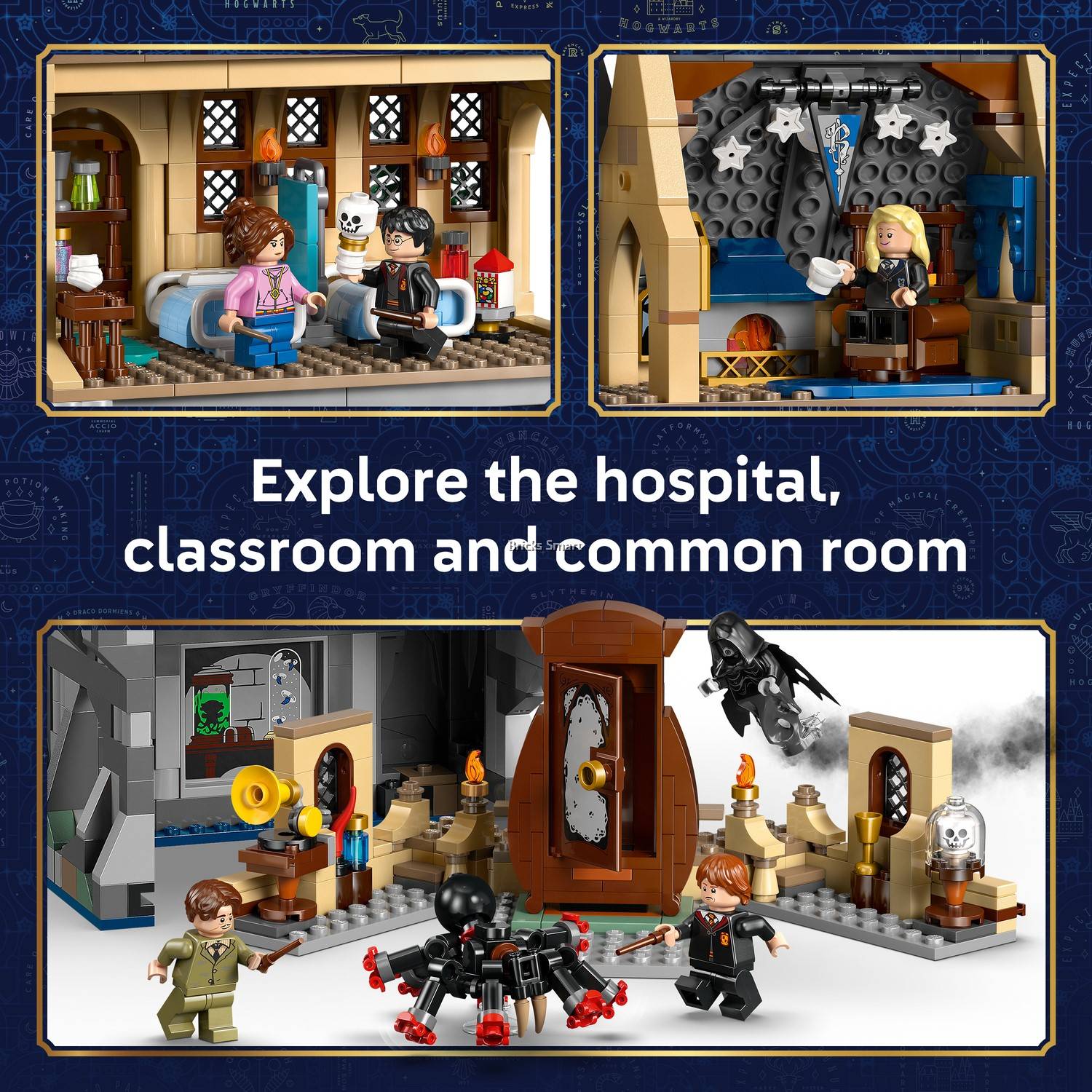 LEGO 76463 Harry Potter™ Hogwarts™ Castle: Hospital Wing Building Toy ...