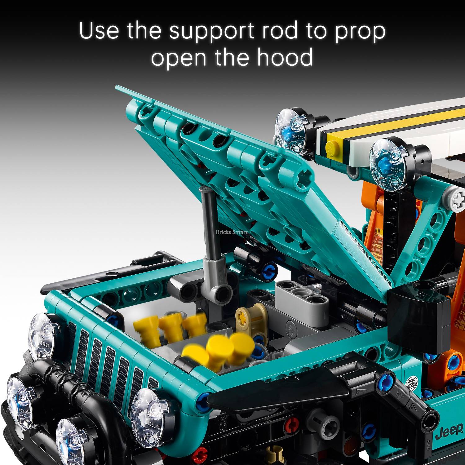 LEGO® 42227 Technic™ Jeep® Wrangler Rubicon SUV - Model Car Kit - Jeep ...