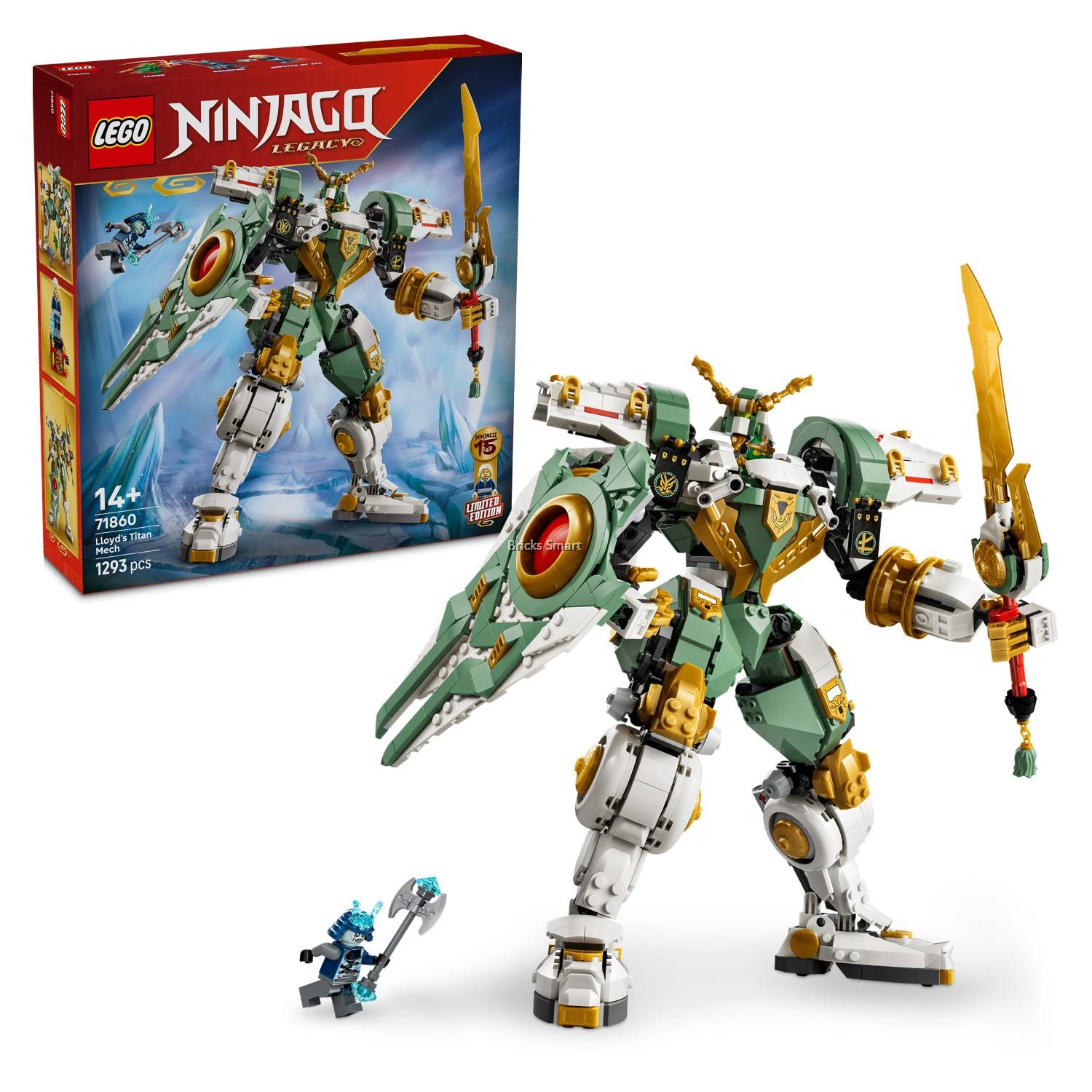 LEGO® 71860 NINJAGO® Lloyd's Titan Mech 15th Anniversary - Action ...