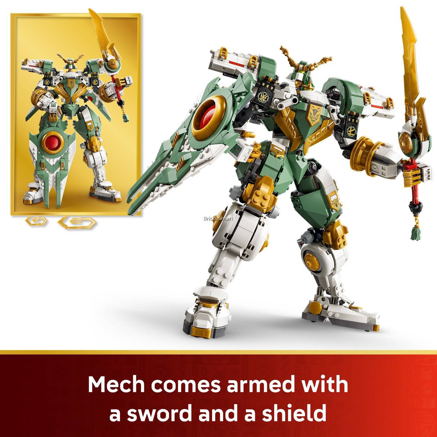 LEGO® 71860 NINJAGO® Lloyd's Titan Mech 15th Anniversary - Action ...