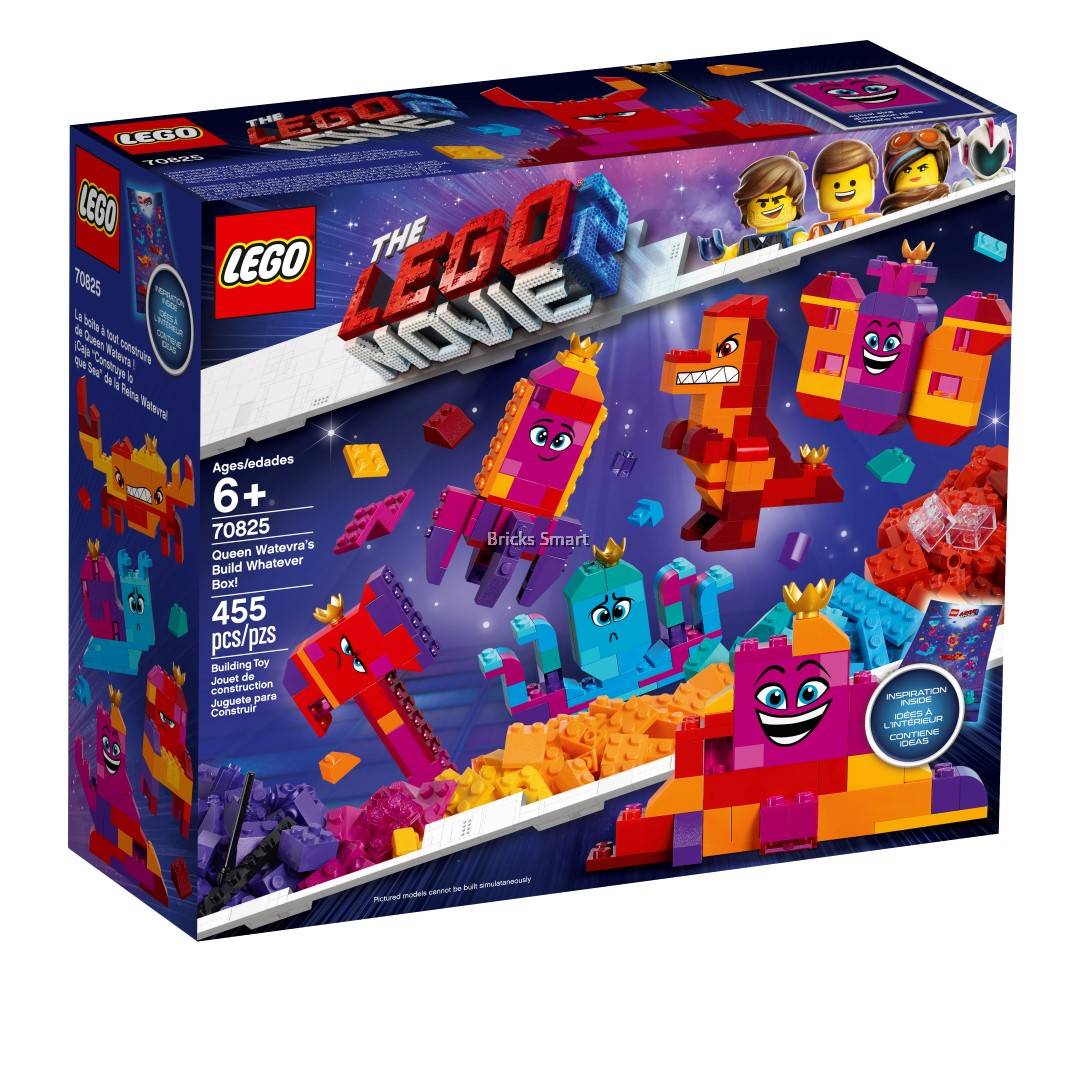 70825 LEGO Movie 2 Queen Watevra Build Whatever Box