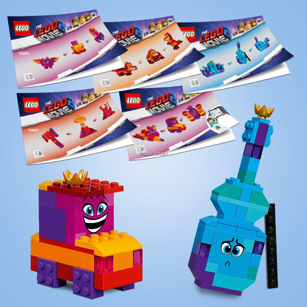 70825 LEGO Movie 2 Queen Watevra Build Whatever Box