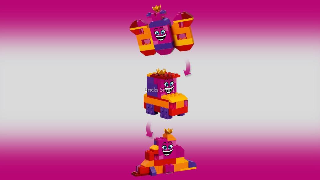 70825 LEGO Movie 2 Queen Watevra Build Whatever Box
