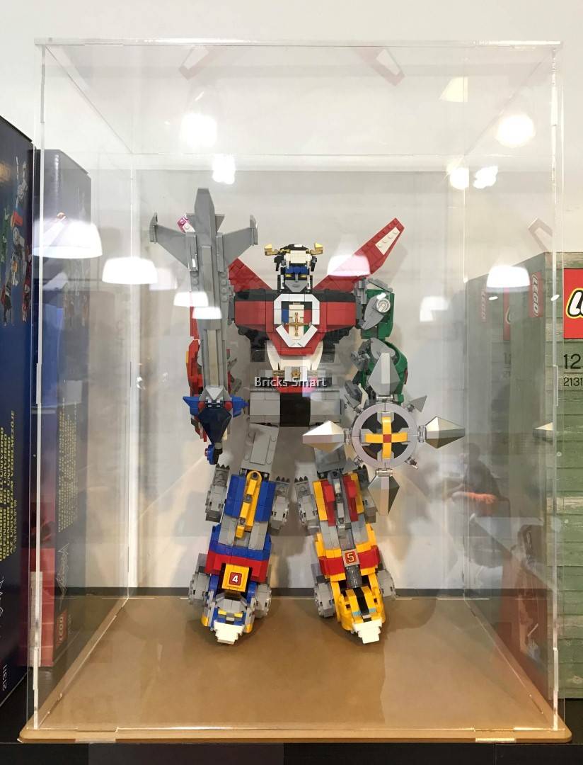 Acrylic Case with Black Base for 21311 LEGO Ideas Voltron