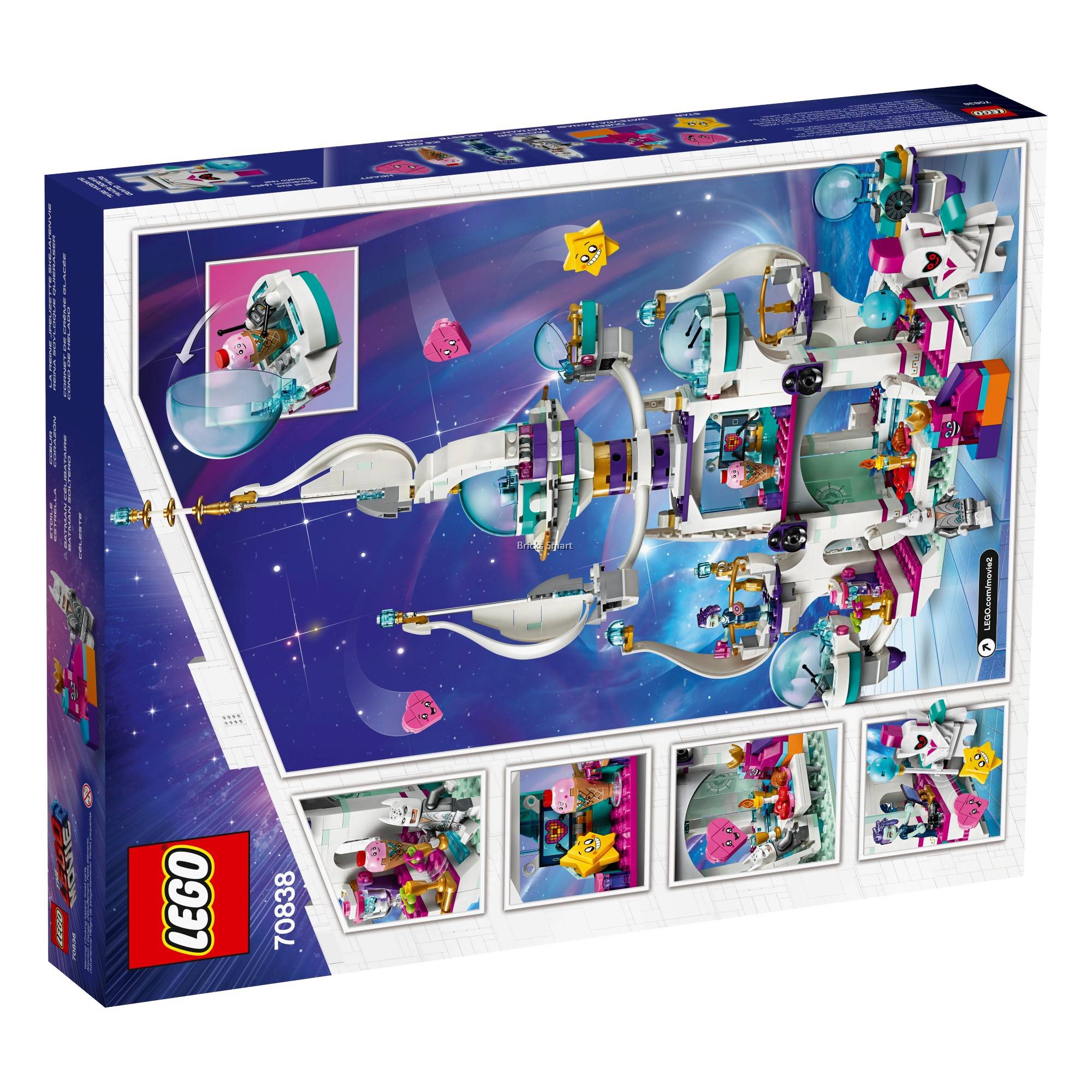 70838 LEGO Movie 2 Queen Watevra's ‘So-Not-Evil' Space Palace