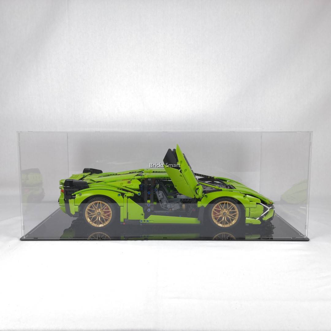 Acrylic Case with Black Base for 42115 LEGO Technic Lamborghini Sian ...